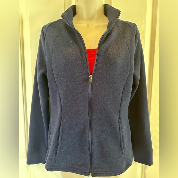 PGA Tour | Jackets & Coats | Pga Tour Womens Zip Jacket Small Euc Navy ...